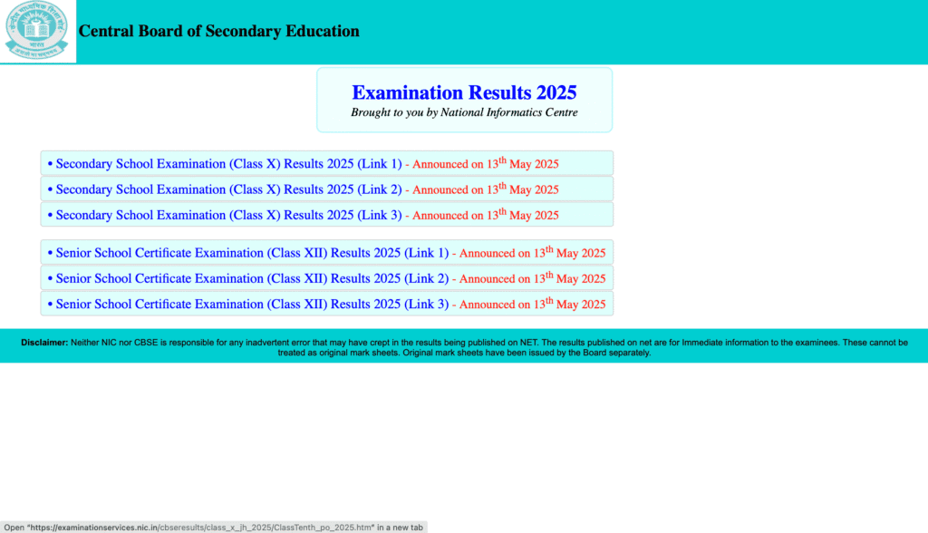 🎓 [Direct Link] CBSE Result 2025: CBSE 10th Result 2025 and CBSE 12th ...